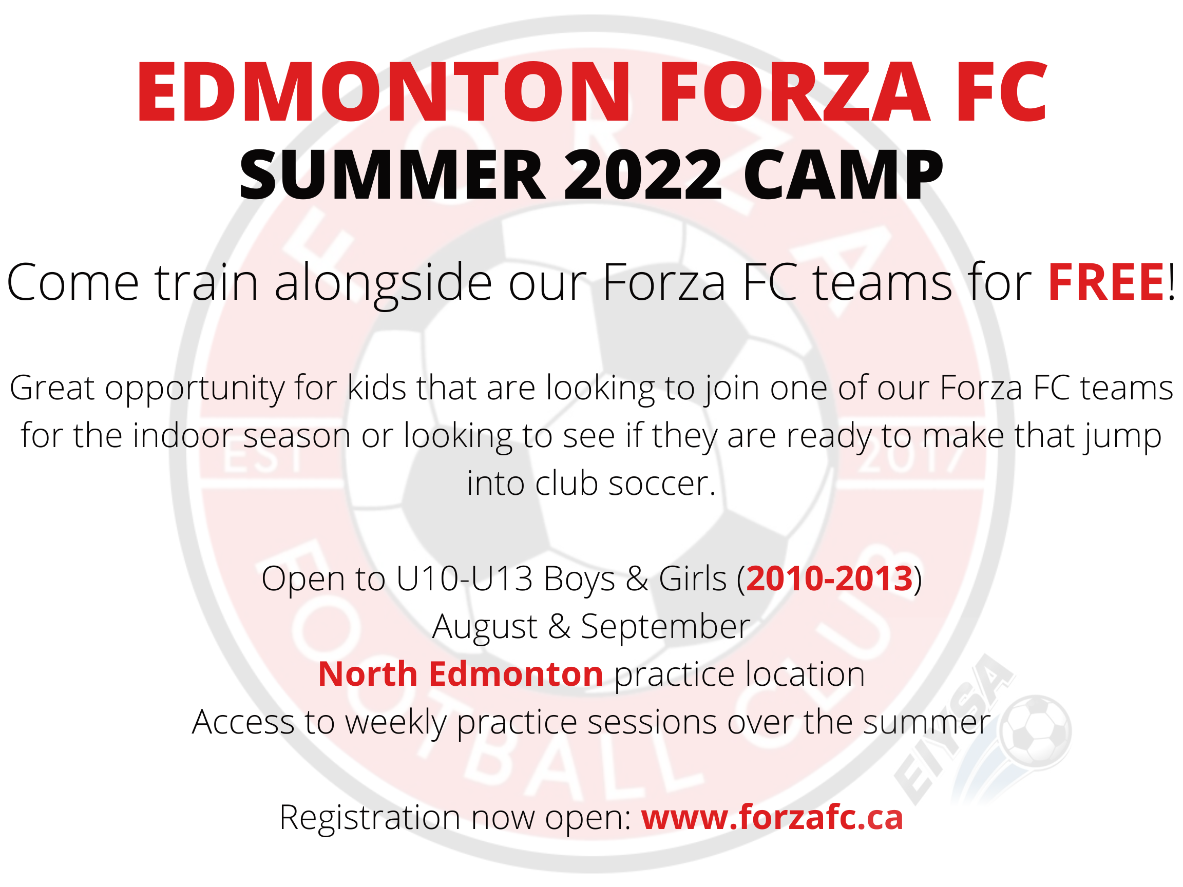 Edmonton Forza FC : Website by RAMP InterActive